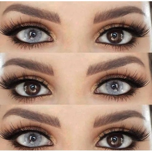 Gray Contact Lenses - Natural Eye Colour Lens - Ice Gray | ELITElenses.com®