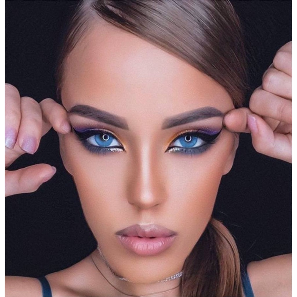 Blue Prescription Contacts - Ice Blue┃ELITElenses.com®