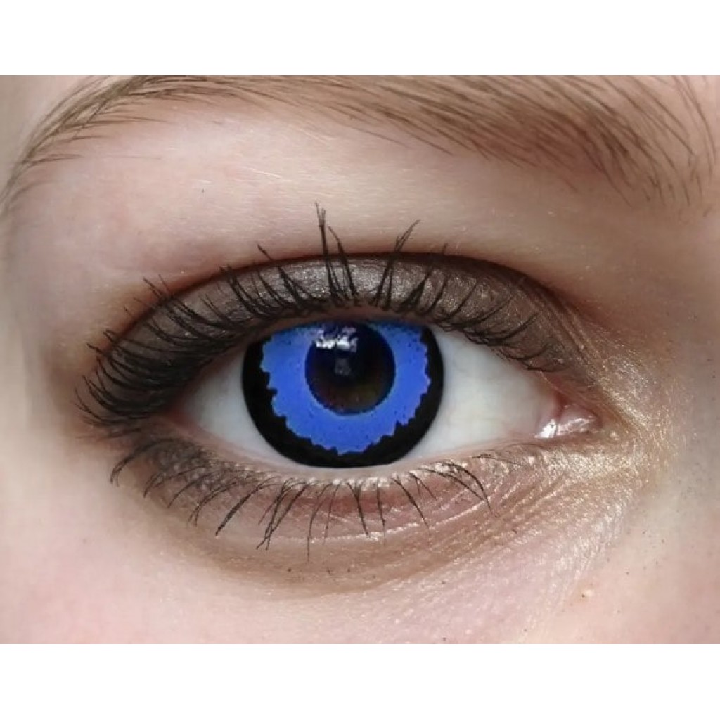 Blue Contact Lenses - Blue Neon┃ELITElenses.com®