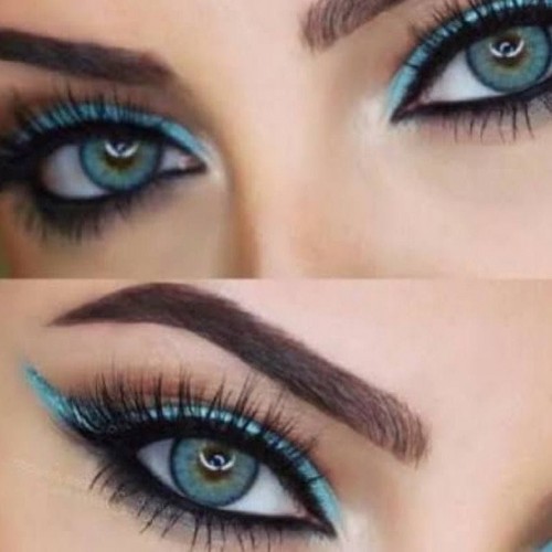 Blue Contact Lenses - Natural Eye Colour - Ice Milk Blue| ELITElenses.com®