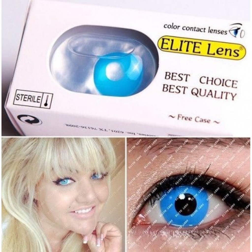 Blue Contacts Lenses - Ultrablue┃ELITElenses.com®