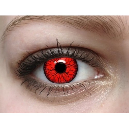 Red Contact Lenses - Buy red colored contact lenses Dark Red ...