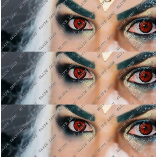 Red Contact Lenses - Buy red colored contact lenses Dark Red ...